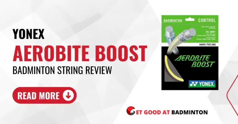 Yonex Aerobite Boost Badminton String Review - Aerobite Upgraded - Get ...