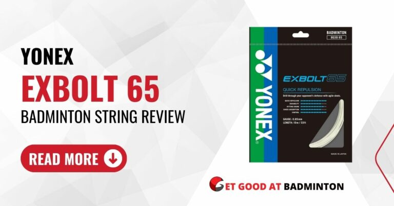 Yonex Exbolt 65 Badminton String Review - Great For Playing Fast - Get ...